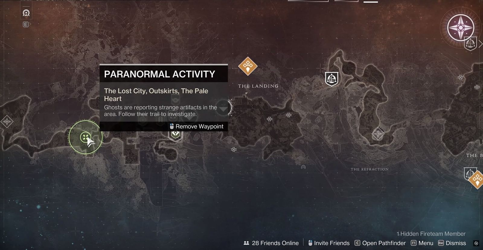 All Paranormal Activity locations guide in Destiny 2