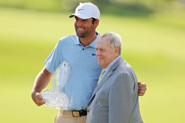 Golf legend Jack Nicklaus credits “unbelievable” Scottie Scheffler for “bringing a new life into ...