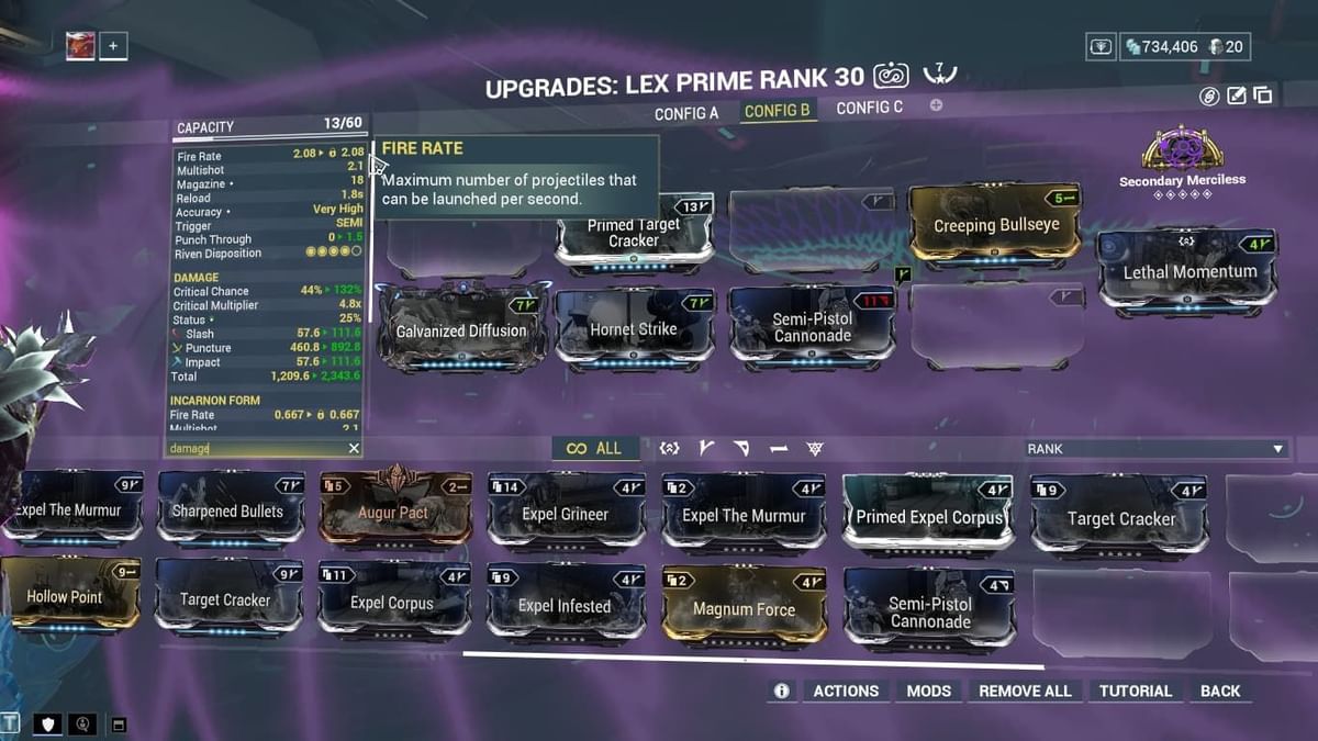 All Elementalist and Cannonade mods in Warframe, and how to get them