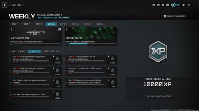 MW3 and Warzone Season 4 Week 4 challenges: How to complete, rewards ...