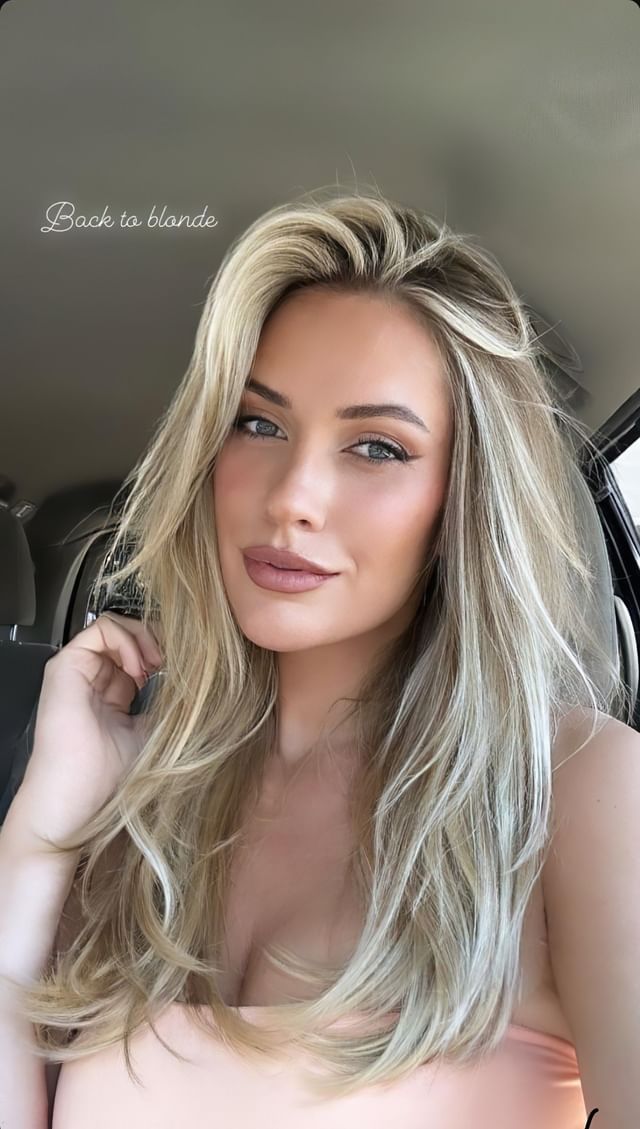 Paige Spiranac goes ‘back to blonde’, shares pictures of her new hair