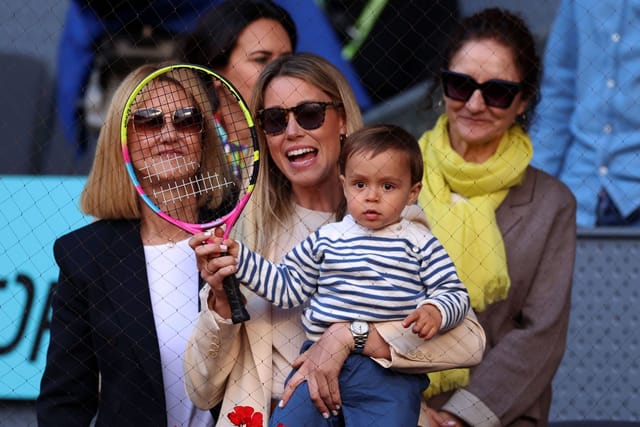 Rafael Nadal's baby son baptized in non-traditional ceremony surrounded ...