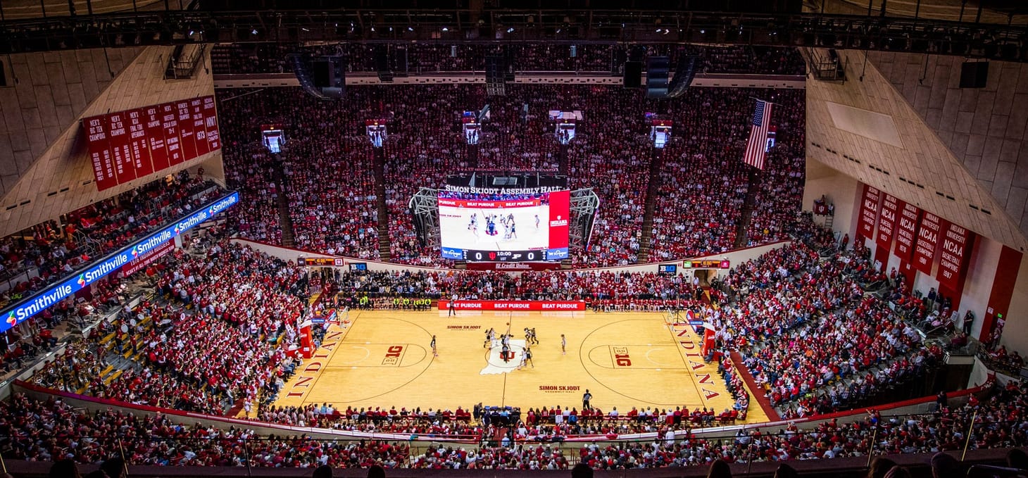 Top 5 toughest college basketball arenas in 2024-25 season ft. Allen ...