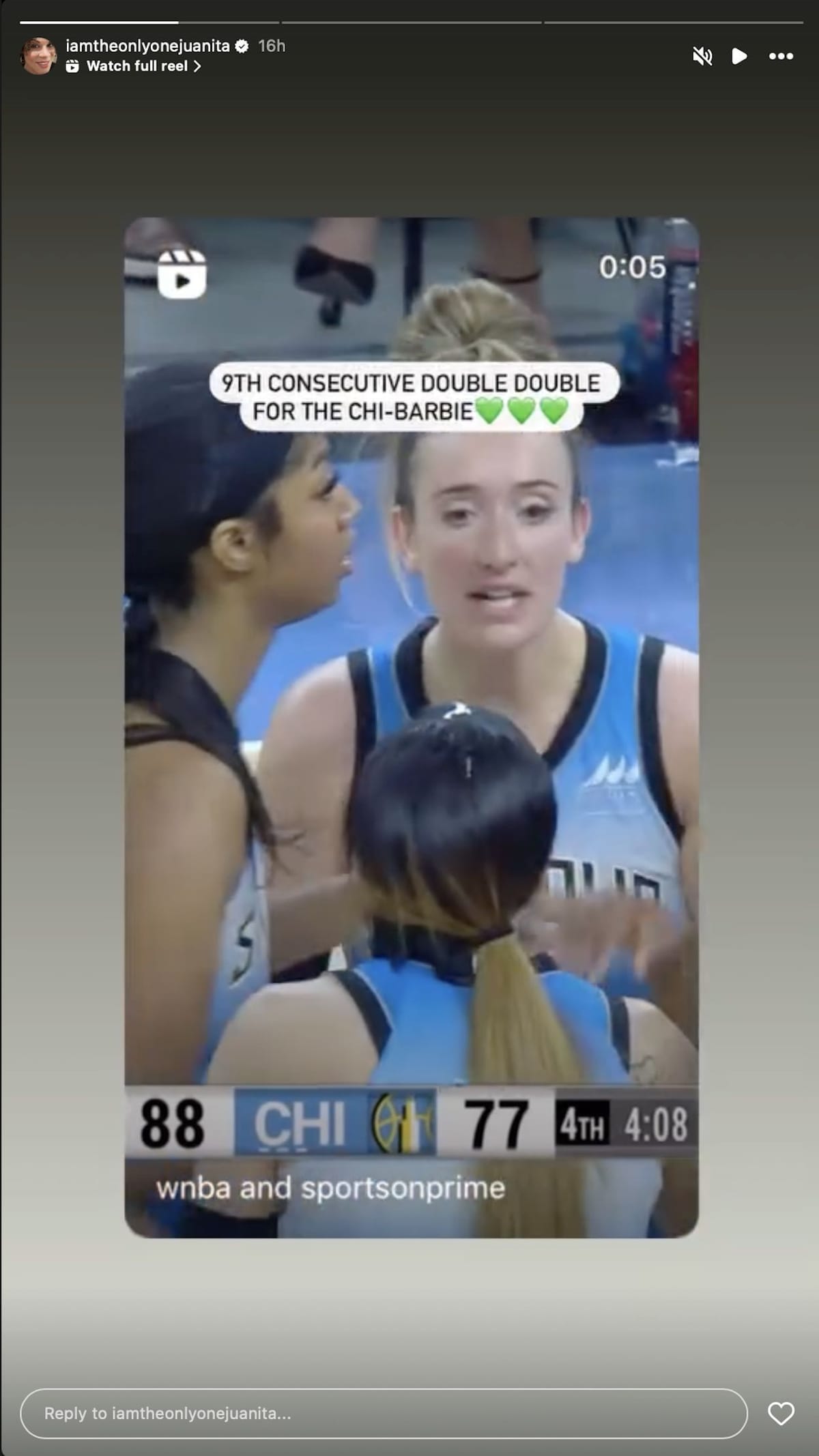 Michael Jordan's ex-wife shares highlight-reel of Angel Reese's latest ...