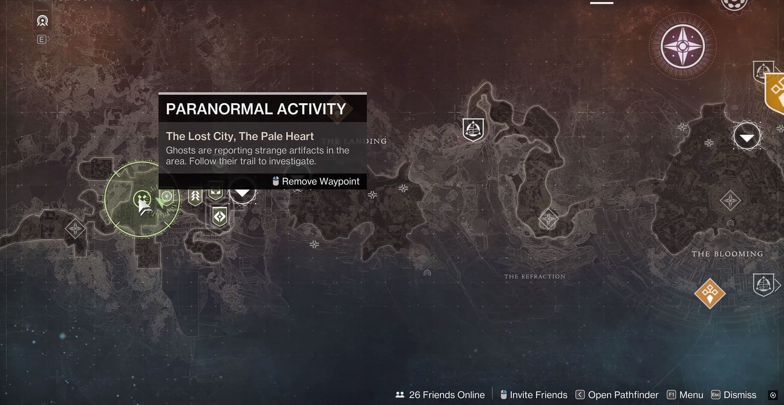 All Paranormal Activity locations guide in Destiny 2