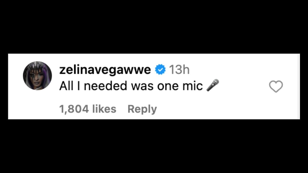Zelina Vega sends six-word message to WWE following RAW praise