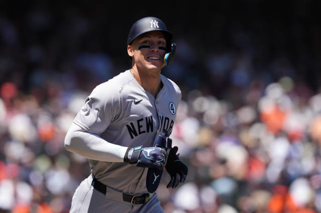 "I heard it from the crowd quite a bit" - Aaron Judge recognizes famous 'Arson Judge' tweet ...