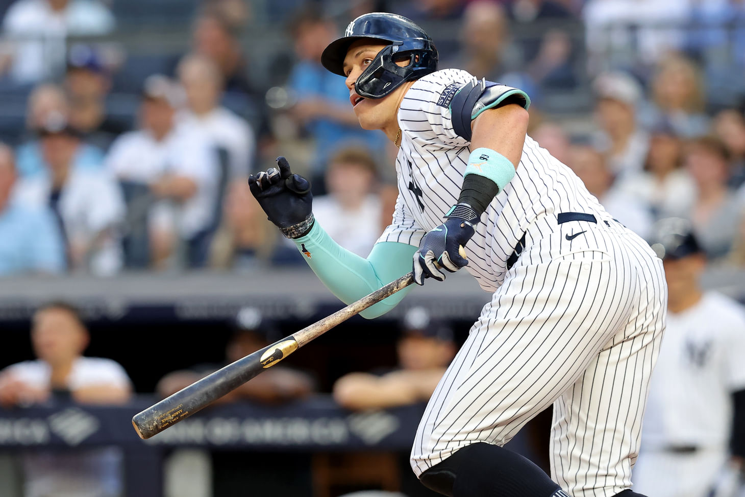 Where does Aaron Judge rank on the Yankees all-time home run list?