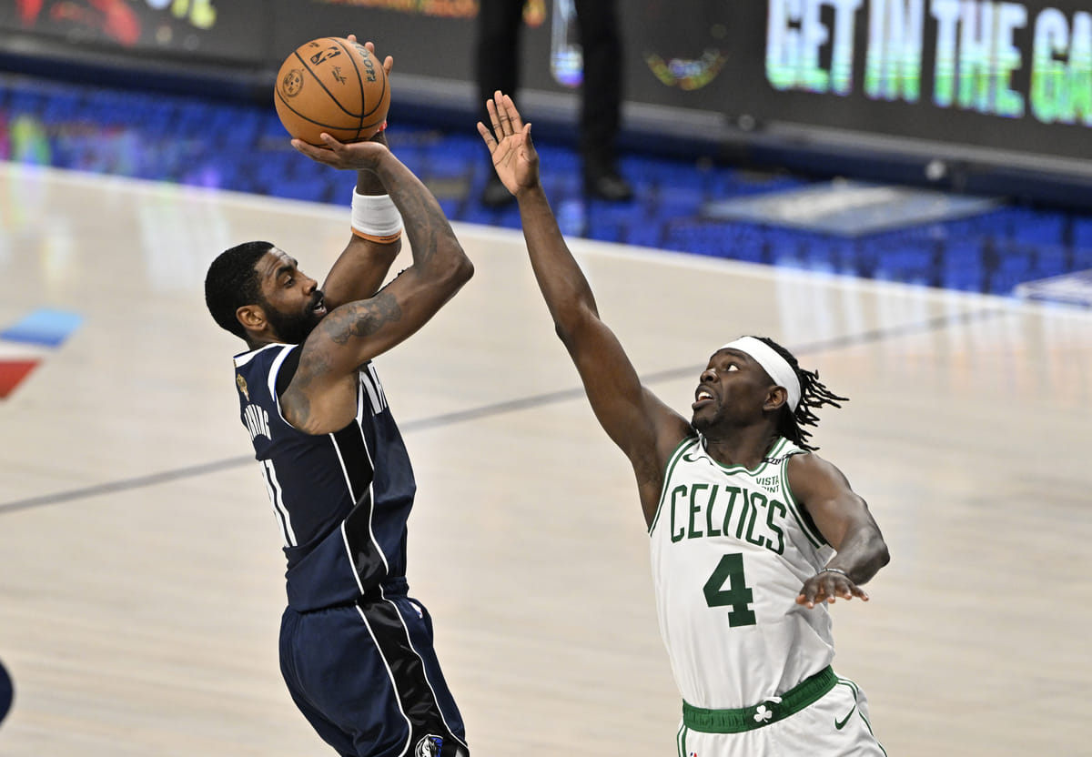 "I got his back, we all have his back" - Kyrie Irving defends Luka ...