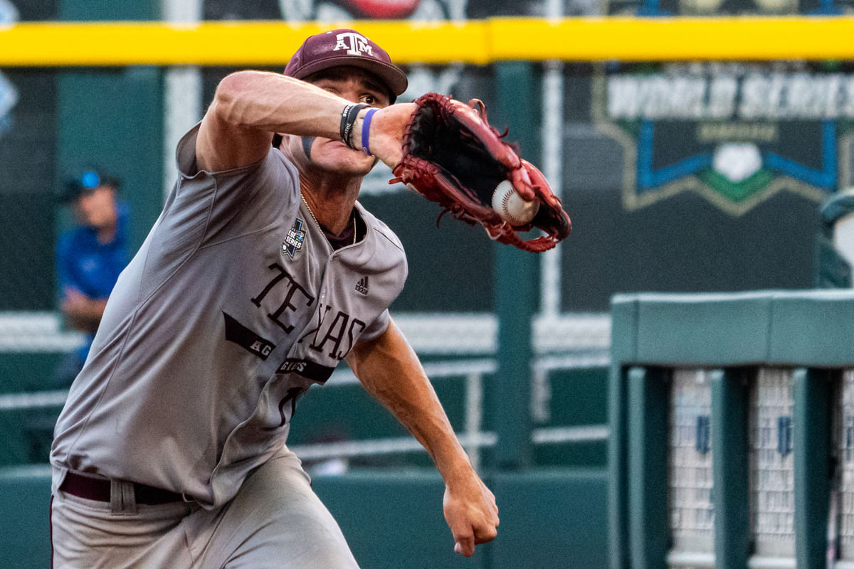 College baseball insider hints at Aggies star Jace LaViolette’s ...