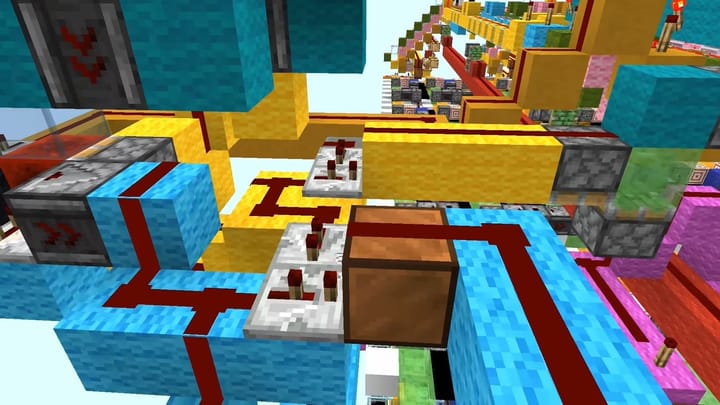 Minecraft player spends six months recreating Geometry Dash in-game