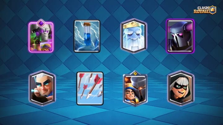 All Clash Royale decks in the Classic Decks challenge