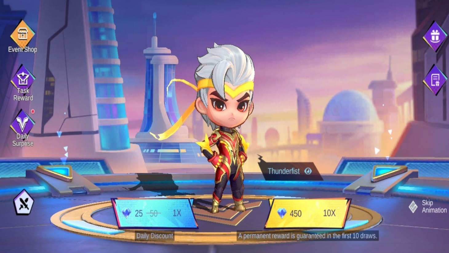 Mobile Legends Bang Bang: Magic Chess Chou Thunderfist skin launch date ...