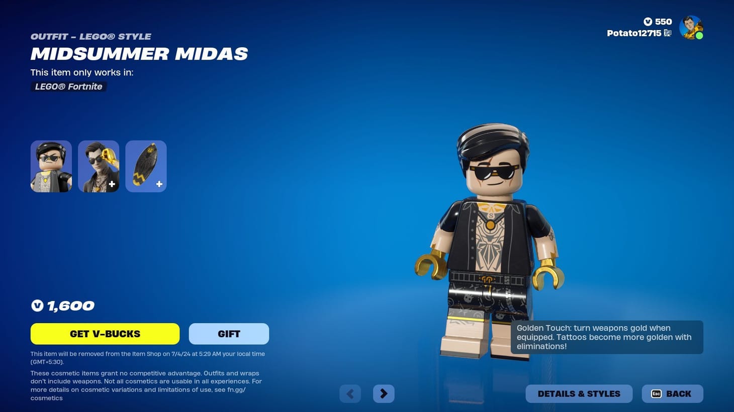 How to get Midsummer Midas skin in Fortnite