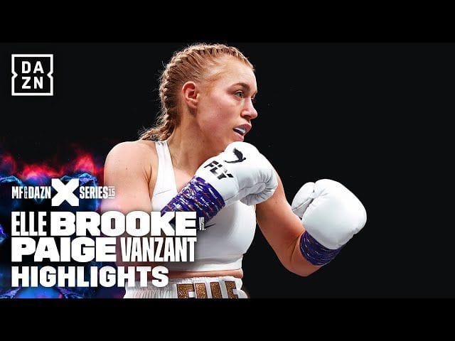 Paige VanZant: Elle Brooke expresses her desire in potential rematch ...