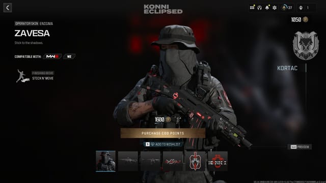 Konni Eclipsed bundle in Warzone and MW3: Price, what's included, and ...