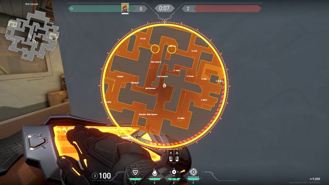 Best smoke spots on Abyss in Valorant