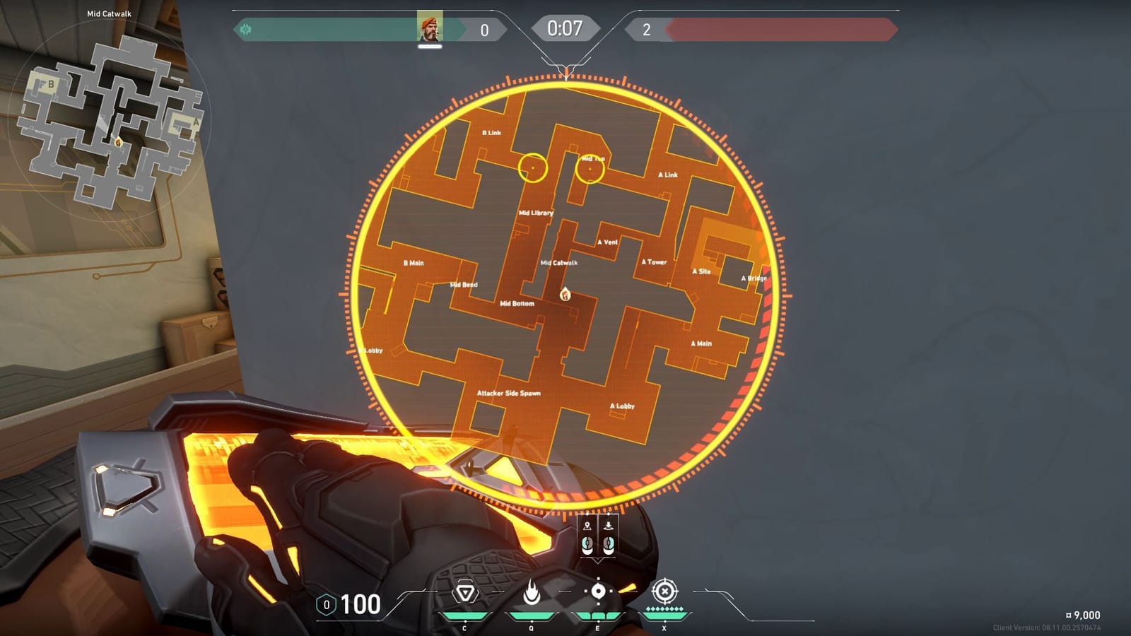 Best smoke spots on Abyss in Valorant