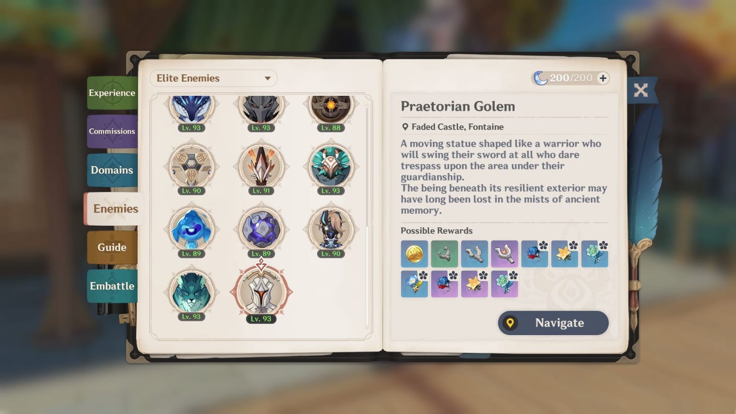Lumidouce Elegy in Genshin Impact: Emilie's signature polearm stats