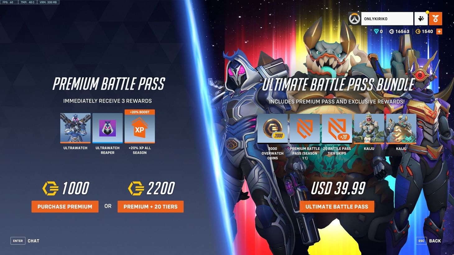Overwatch 2 Season 11: All Battle Pass tiers and rewards