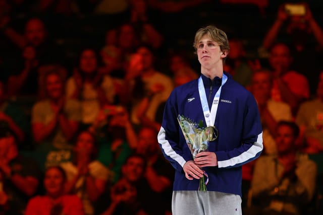 "It makes me swim faster" - Aaron Shackell wasn't 'nervous' putting on ...