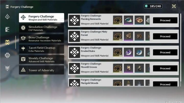 How to complete a Forgery Challenge in Wuthering Waves