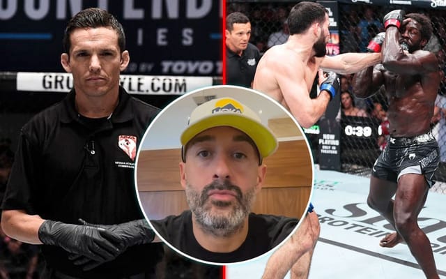 Jon Anik backs referee Jason Herzog's main event stoppage at UFC ...