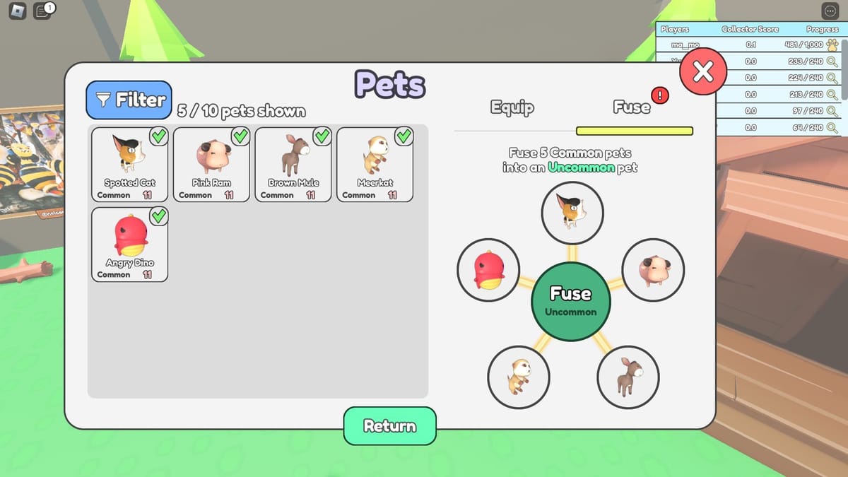 Collect All Pets: Pets guide