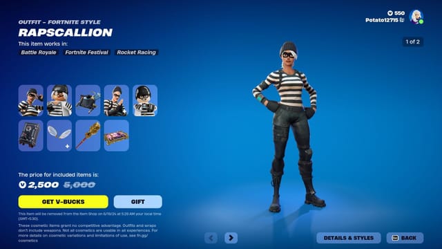 How to get Rapscallion and Scoundrel skin in Fortnite