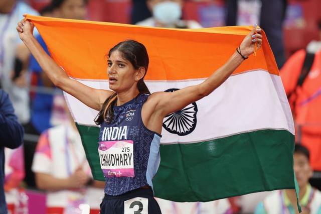 How did Parul Chaudhary qualify for Paris Olympics 2024