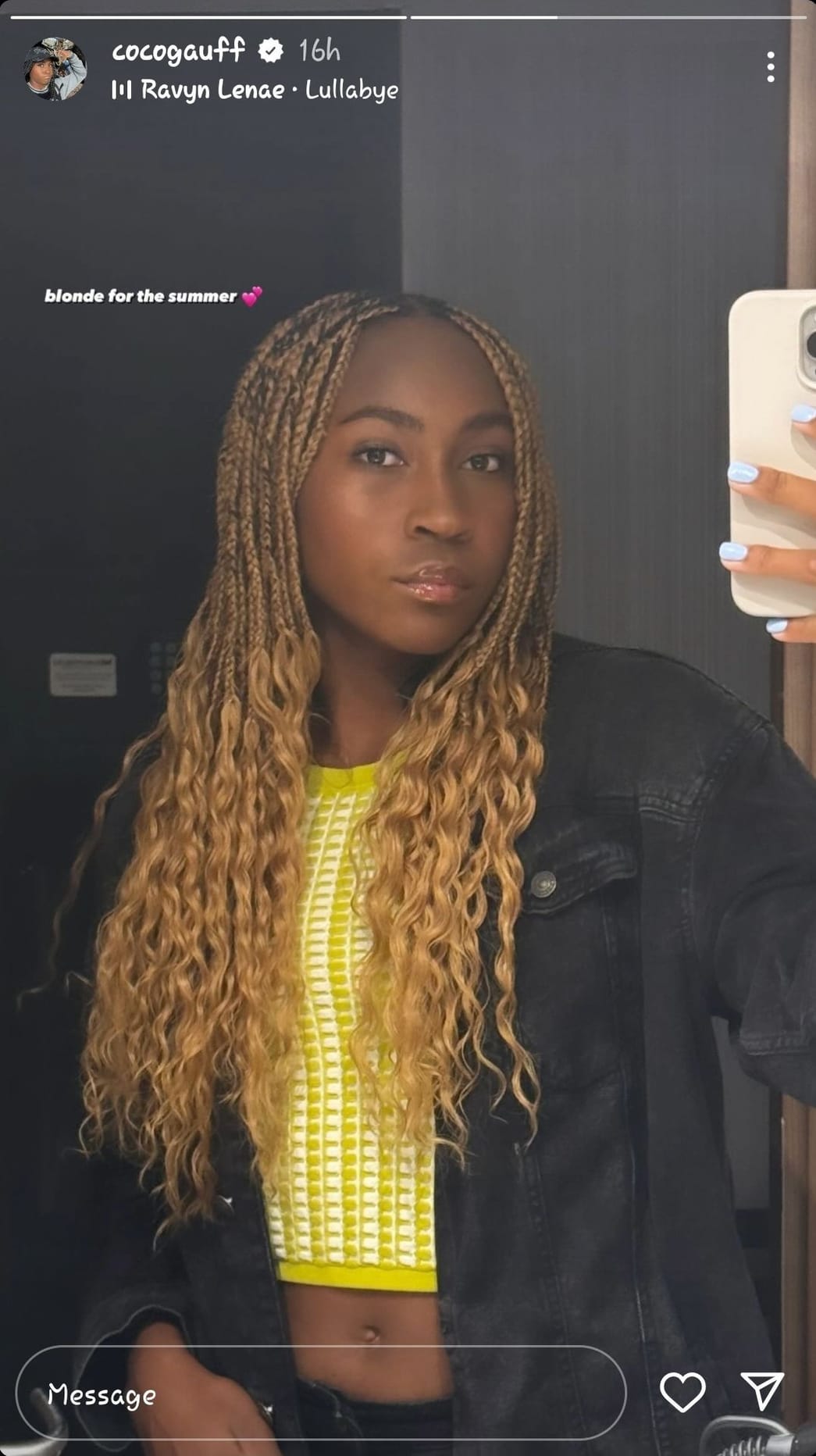 Coco Gauff flaunts striking new hairstyle with blonde braids "for the ...