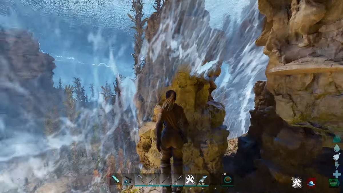 ARK Survival Ascended: All Underwater bubble locations in The Center map