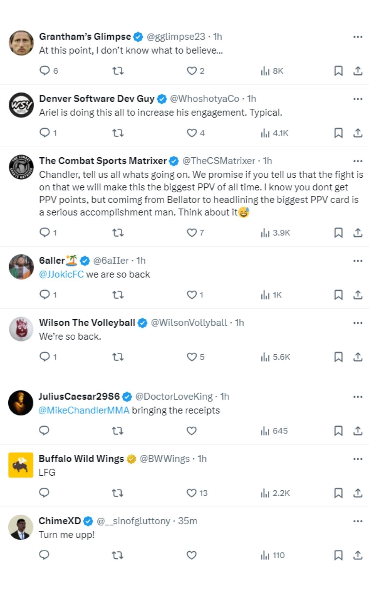 "At this point, I don’t know what to believe" - Fans react as Michael Chandler shares 'fact of ...