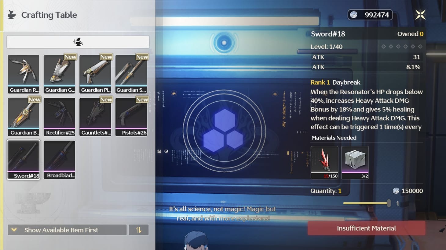 Best weapons for Changli in Wuthering Waves