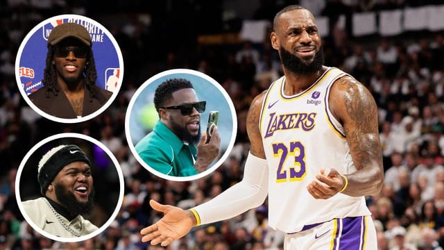 Watch: LeBron James FaceTimes Kevin Hart during livestream as Kai Cenat ...