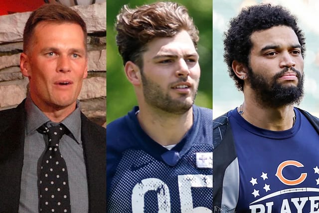 Bears TE Cole Kmet gives closer look at Caleb Williams' Tom Brady-esque ...