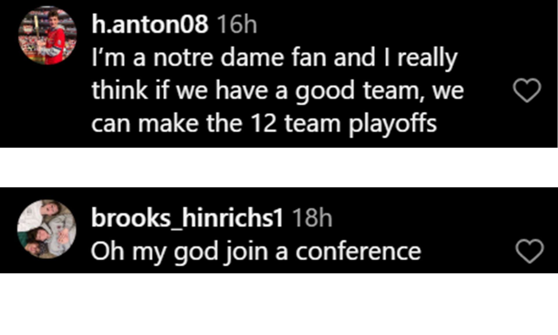 "Oh my God join a conference": CFB world roasts Notre Dame for ...