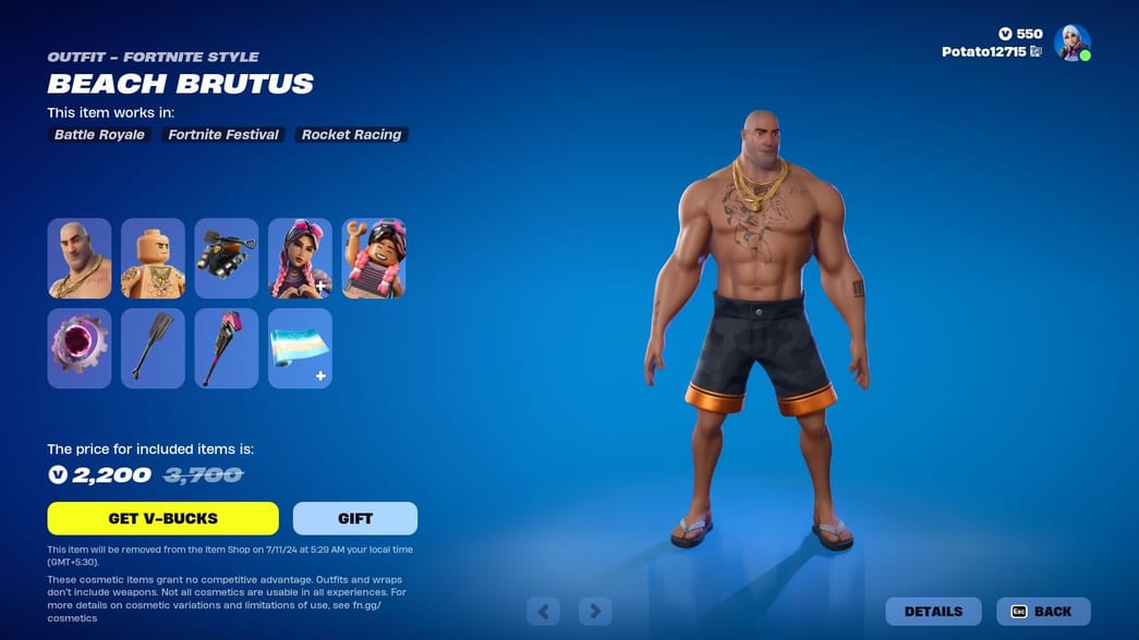 How to get Beach Brutus and Beach Jules skin in Fortnite