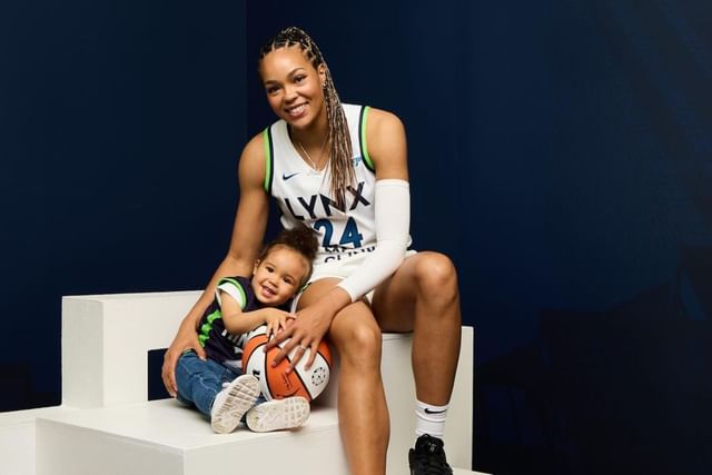 WATCH: Napheesa Collier's daughter steals the show at Lynx post game ...
