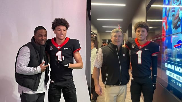 Kirby Smart's Georgia lands its fourth commitment in WR Talyn Taylor as ...
