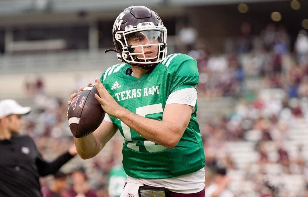 What is Conner Weigman 40-time?