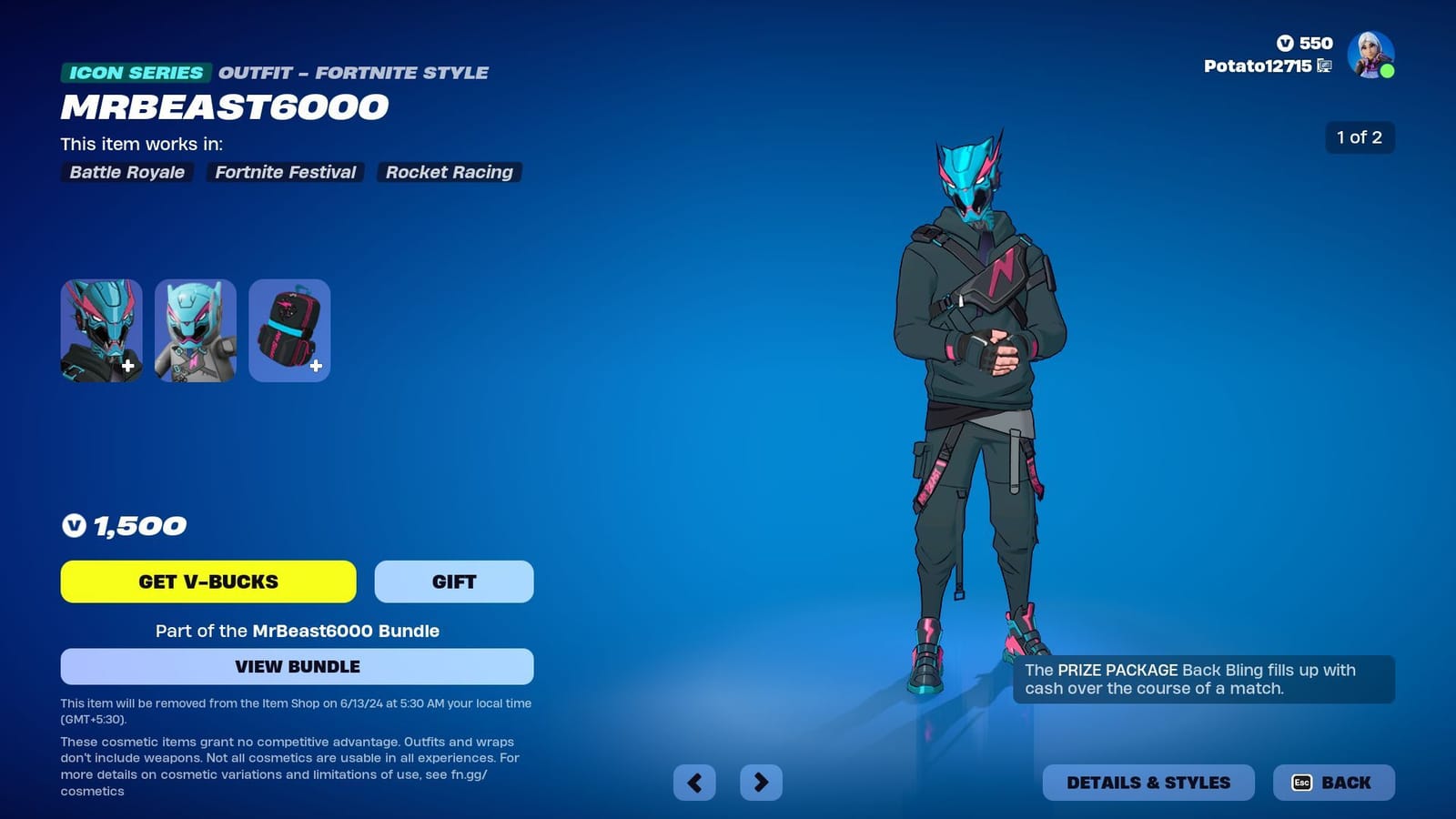 How to get MrBeast skin in Fortnite