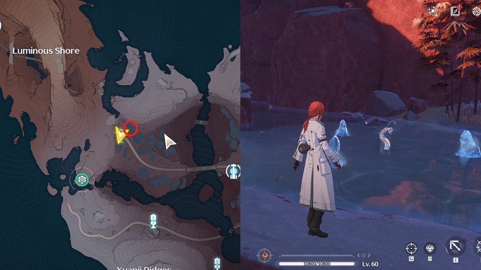 Wuthering Waves Frostbug locations