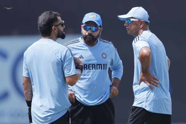 "Not going to reveal our cards just yet" - Rahul Dravid on India's ...