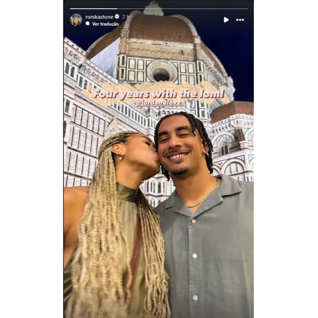 Ronika Stone celebrates four-year anniversary with boyfriend Jordan Love