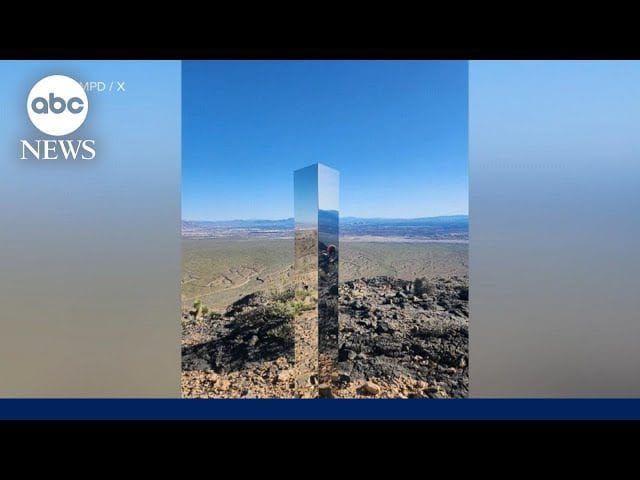 What is a monolith? Mysterious sighting in Nevada desert stirs interest ...