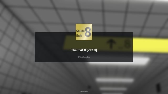 How to play Roblox The Exit 8