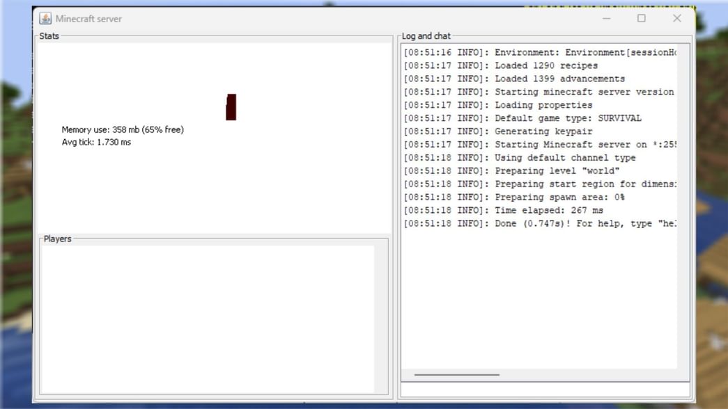 How to make a free Minecraft 1.21 server