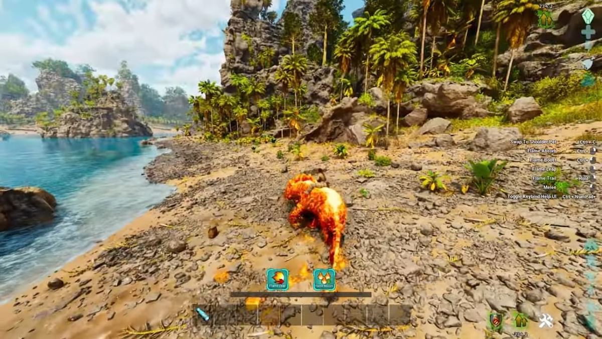 New $5 paid shoulder pet in ARK Survival Ascended can transform into a ...
