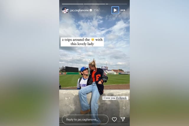 “I love you” - Gators star Jac Caglianone has heartwarming wish for GF ...